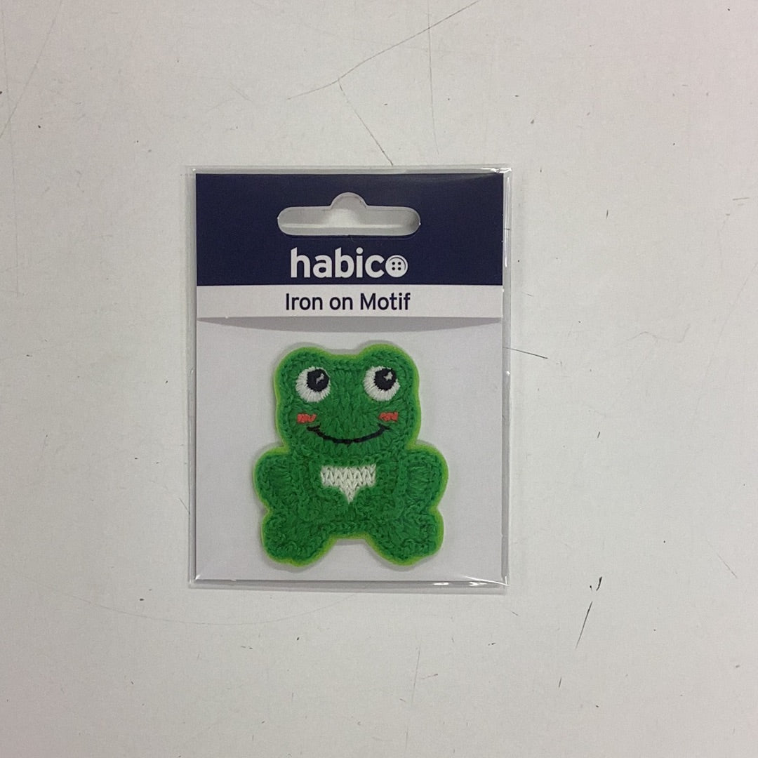 Frog Iron-on Motif