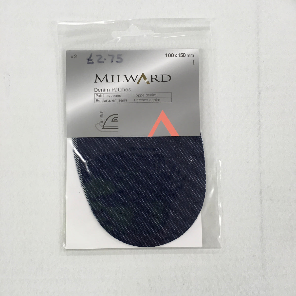 Dark Blue Denim Patches